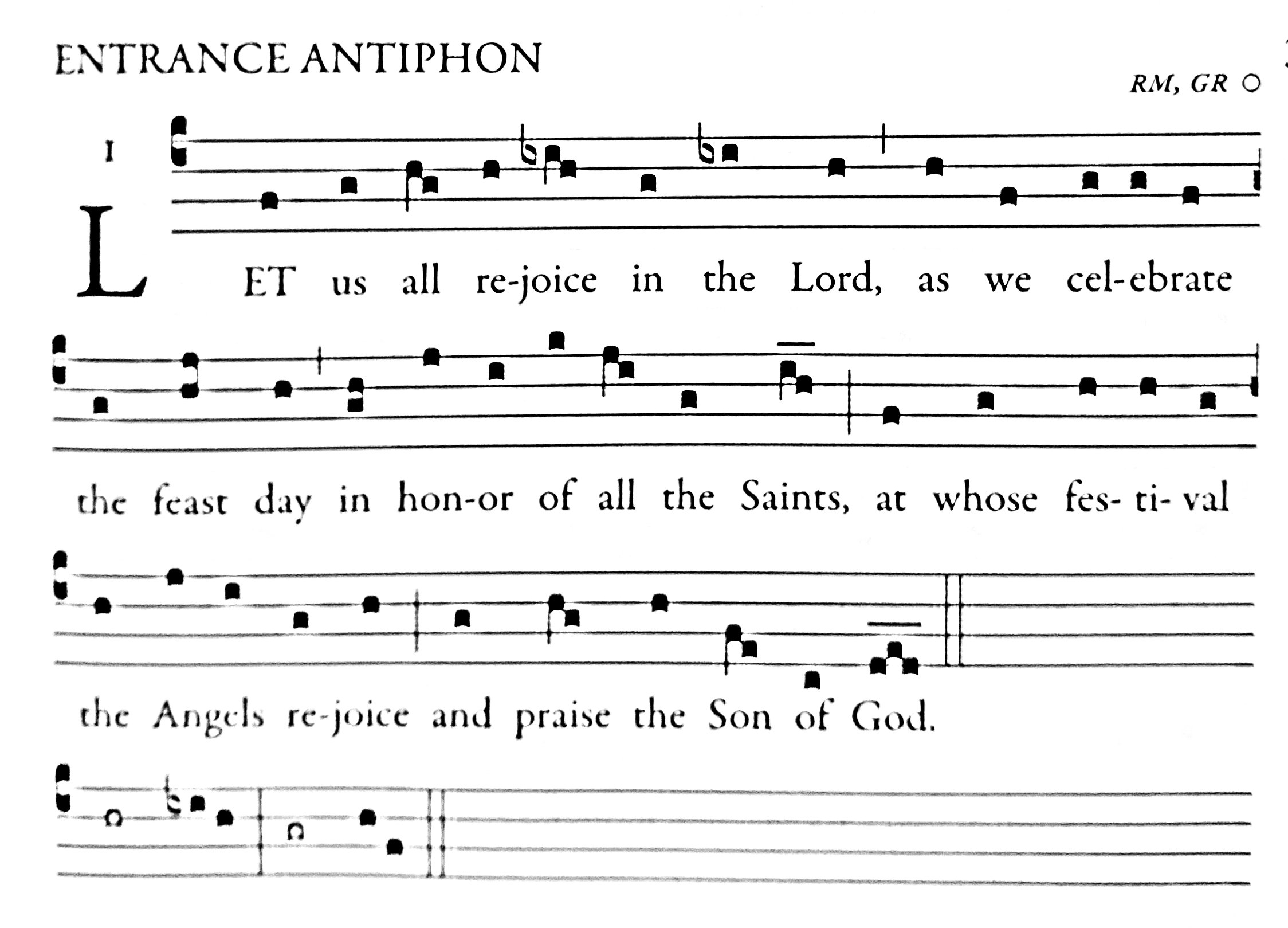 All Saints (November 1st) | Long Beach Chant